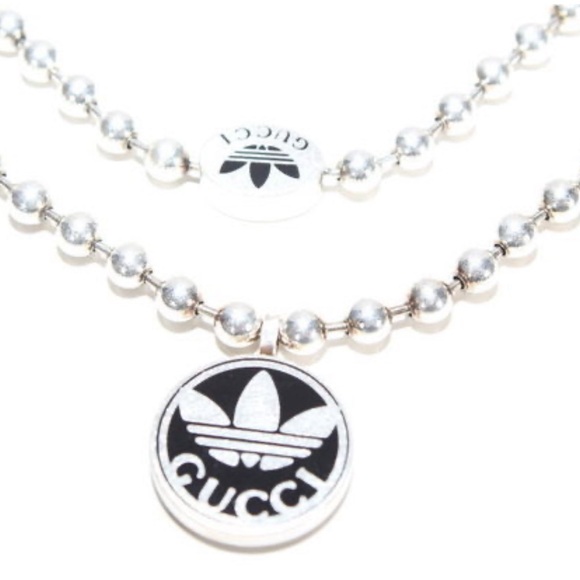 Gucci | Jewelry | Gucci X Adidas Sterling Silver Pendant Necklace ...